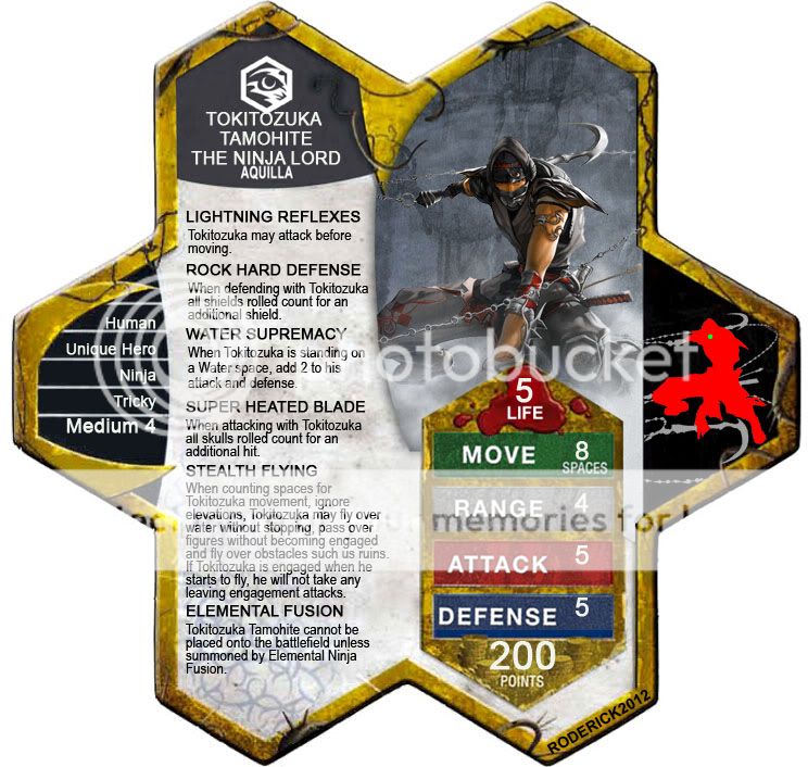 The Elemental Ninjas | Heroscapers