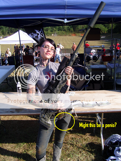 Rachel Aust from Advanced Armament - Tatted up chick inside. - Page 5 ...