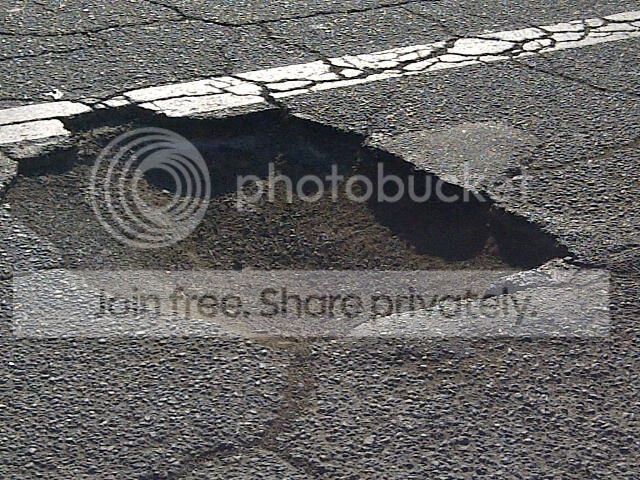 Epic Pothole From Hell Took It's Toll This Morning | VW GTI MKVI Forum ...