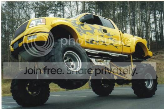 3 wheel Ford F-150 | LayItLow.com Lowrider Forums