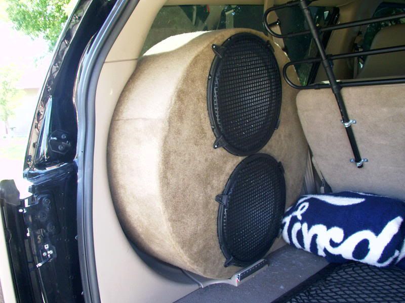 Sub's in the read doors of an Excursion? - Ford Truck Enthusiasts Forums