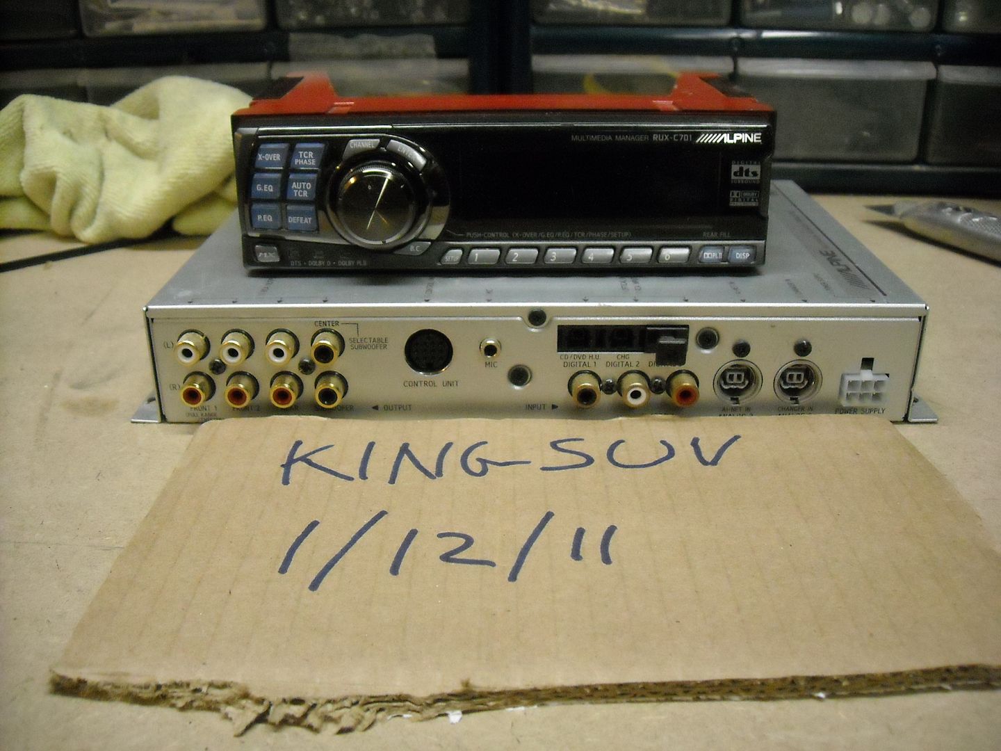 Alpine PXA-H701 For sale. - For Sale: Car audio related equipment only ...