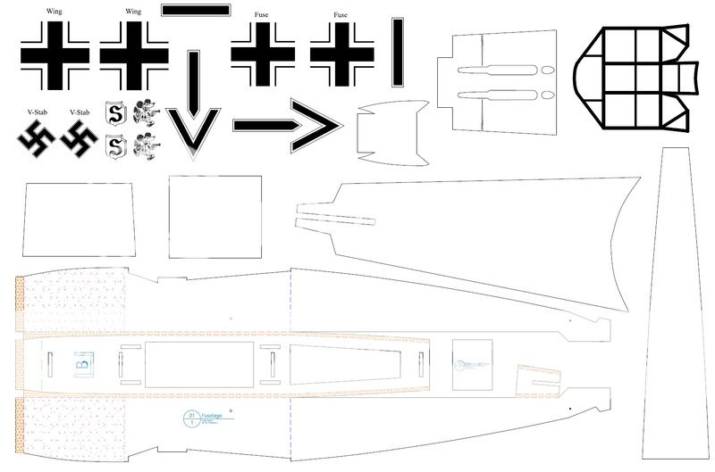 39" Messerschmitt Bf 109 Swappable - Build Thread | FliteTest Forum