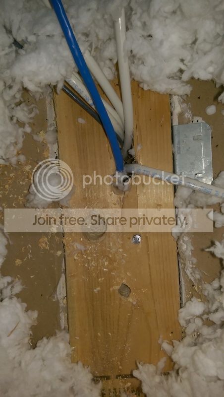 Hole Drilling in top plate from attic | DIY Home Improvement ...
