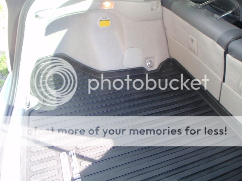 OEM Plug In Prius Rear All Weather Cargo Mat Photos | PriusChat