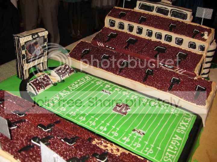 Best Kyle Field Grooms Cake | TexAgs