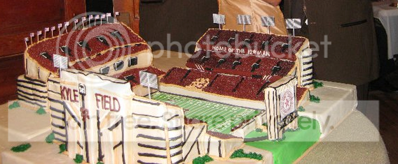 Best Kyle Field Grooms Cake | TexAgs
