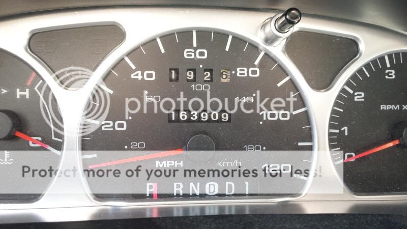 Odometer Number Alignment | Taurus Car Club of America : Ford Taurus Forum